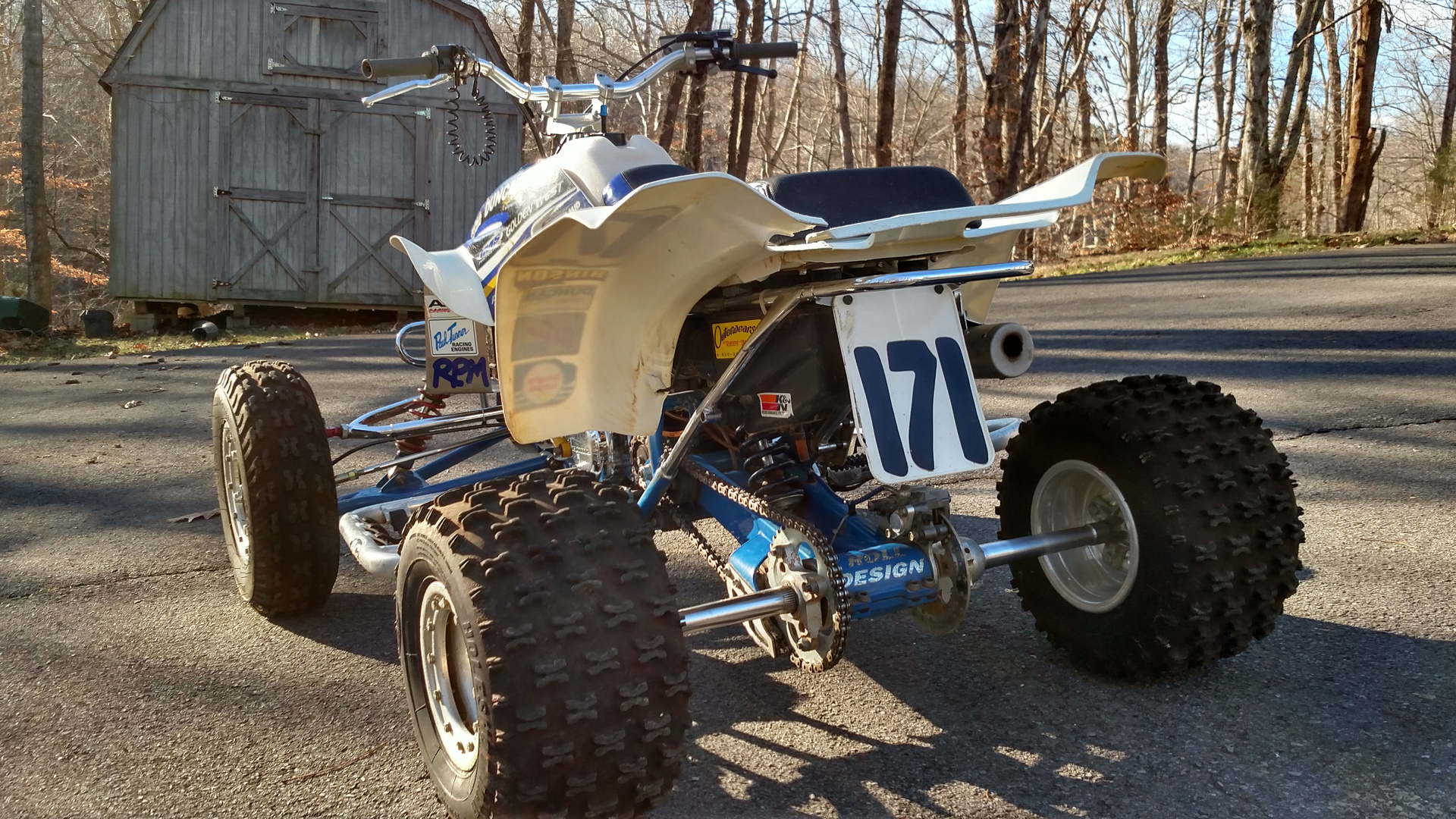 2001 mx Duncan racing rolldesign trx 250r