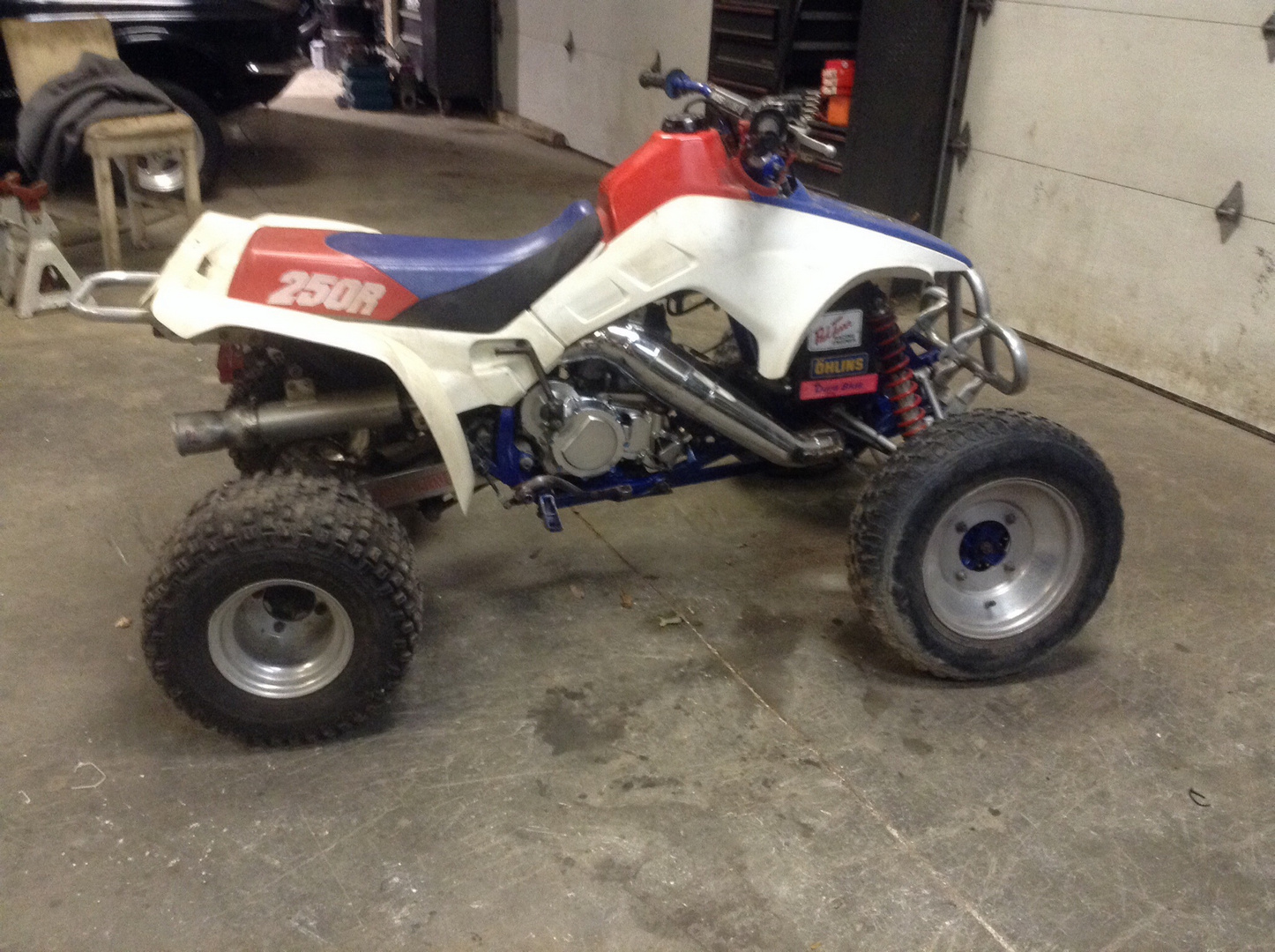 SR Engineering billet TRX500R winter project