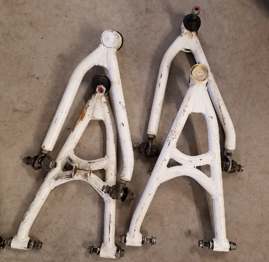 +3 Roll Design Gull Wing A-Arms, Laeger Link/No-Link Swingarm, Timmy ...